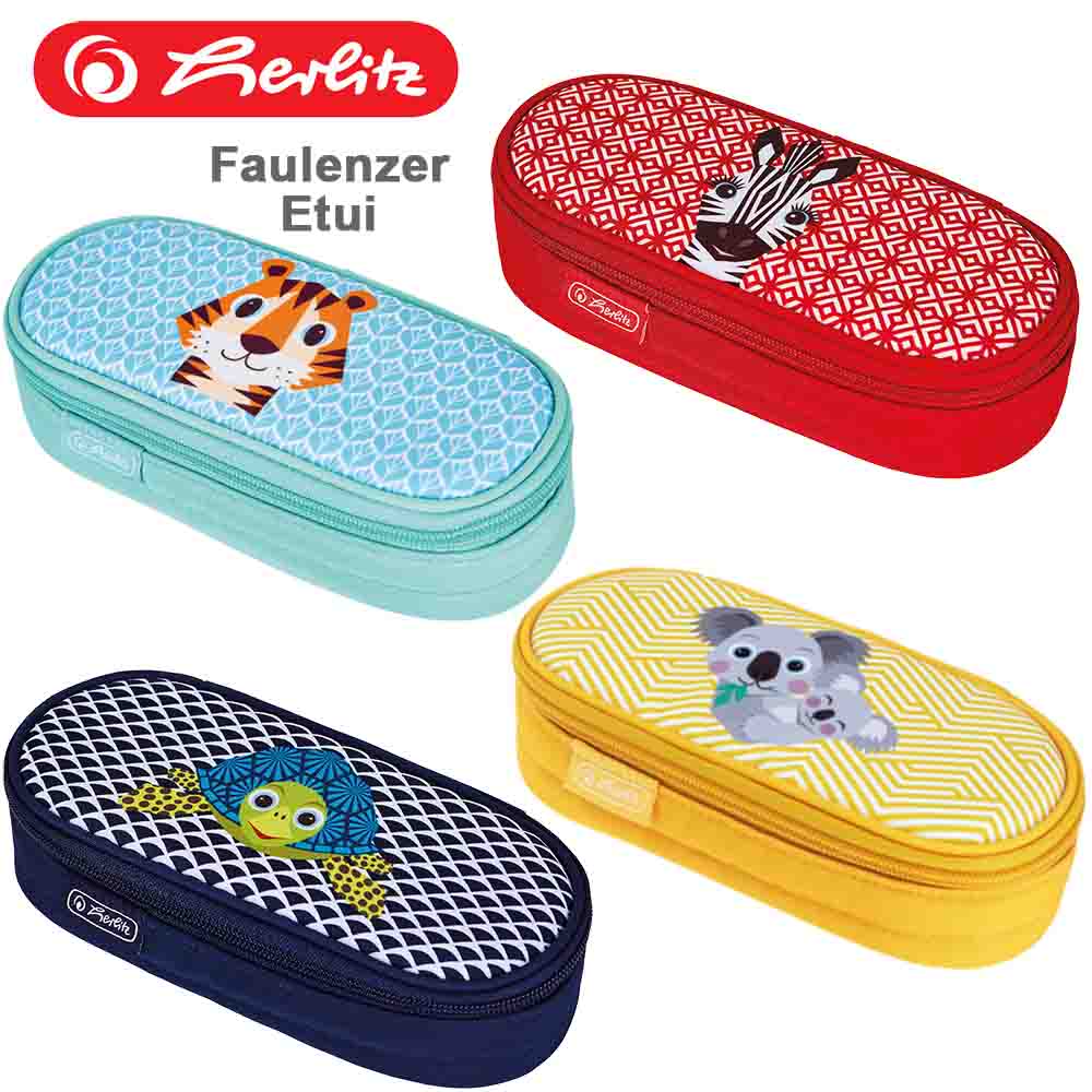 Herlitz Faulenzer Etui Cute Animals | Schulranzen-Shop-24
